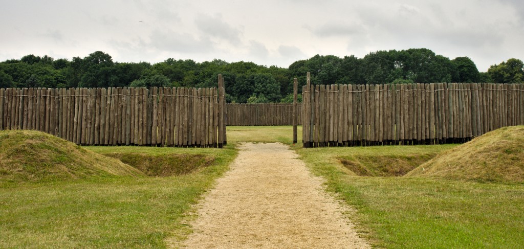 Palisades at Neolithic ditched enclosures: the Goseck example