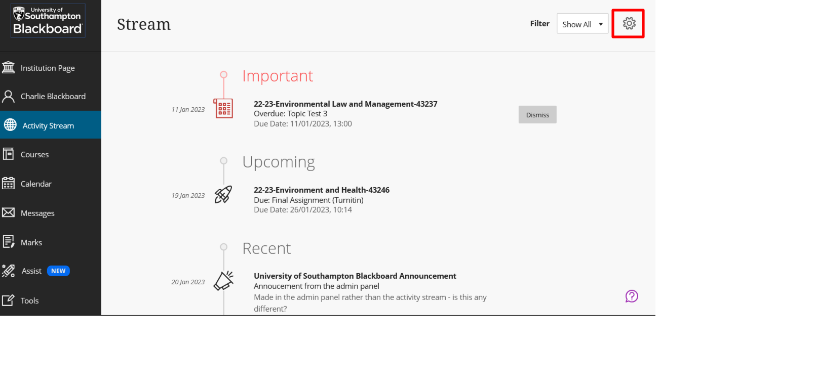 Blackboard – Staff guide to Base Navigation – eLearning Support and Resources