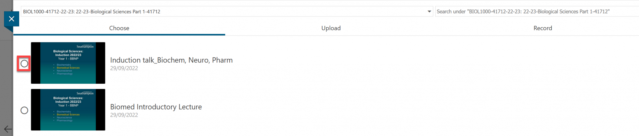 Panopto – Add video to Ultra courses – eLearning Support and Resources