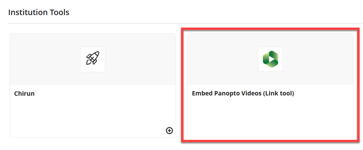 Panopto – Add video to Ultra courses – eLearning Support and Resources