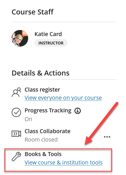Blackboard Ultra – Books and Tools – eLearning Support and Resources