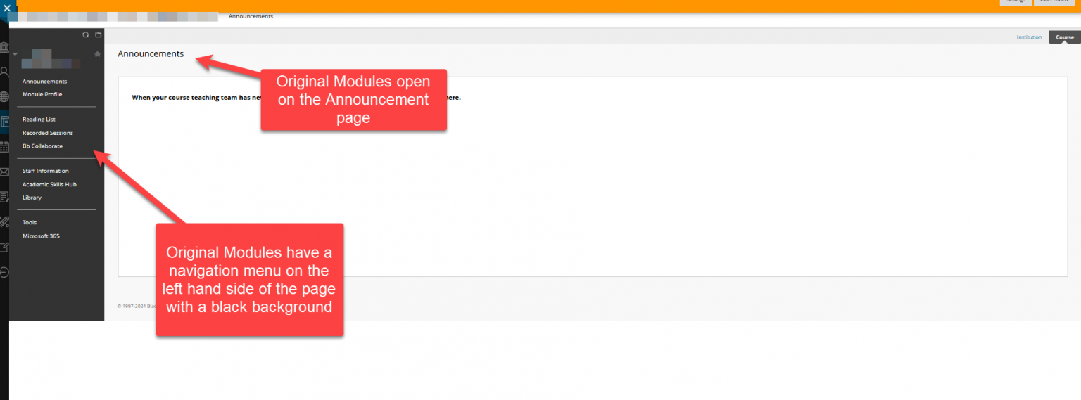 Blackboard – The difference between Original and Ultra modules ...