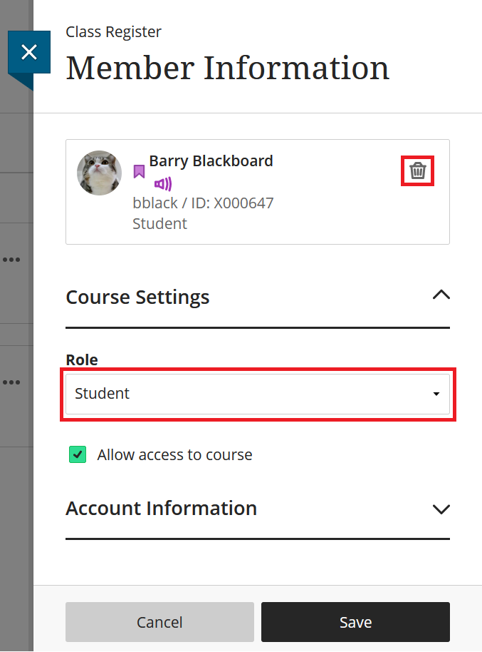 Blackboard Ultra – Navigating the Class Register and Photo Roster ...