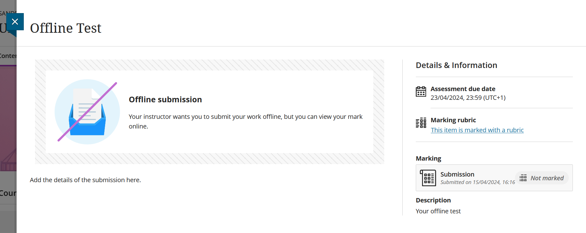 Blackboard Ultra – Add alternative and offline assessment to Blackboard ...