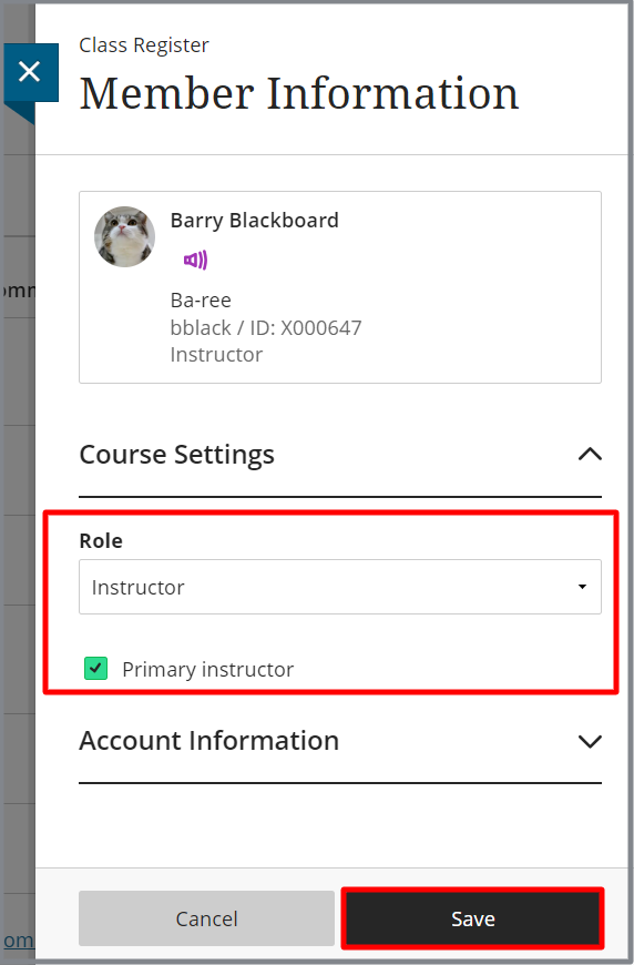 Blackboard Ultra – manage the enrolment of instructors and support ...
