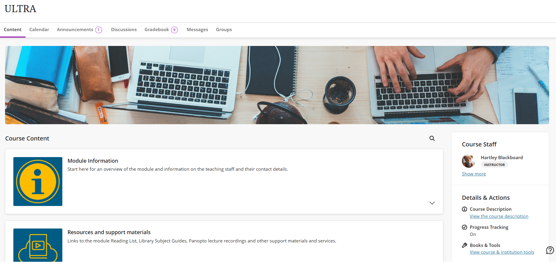 Blackboard Ultra – Preparing for online assessment – eLearning Support and Resources