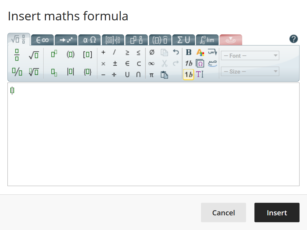 Blackboard – How to Display Equations – eLearning Support and Resources