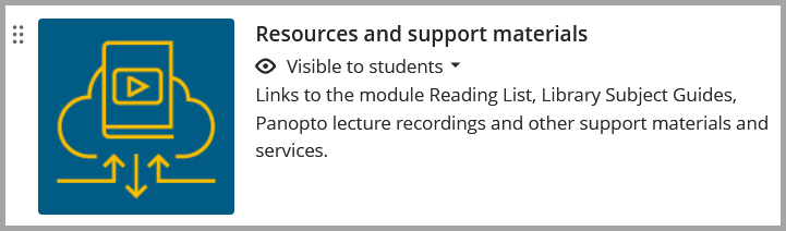 Blackboard – Quick Set Up 2 – eLearning Support and Resources