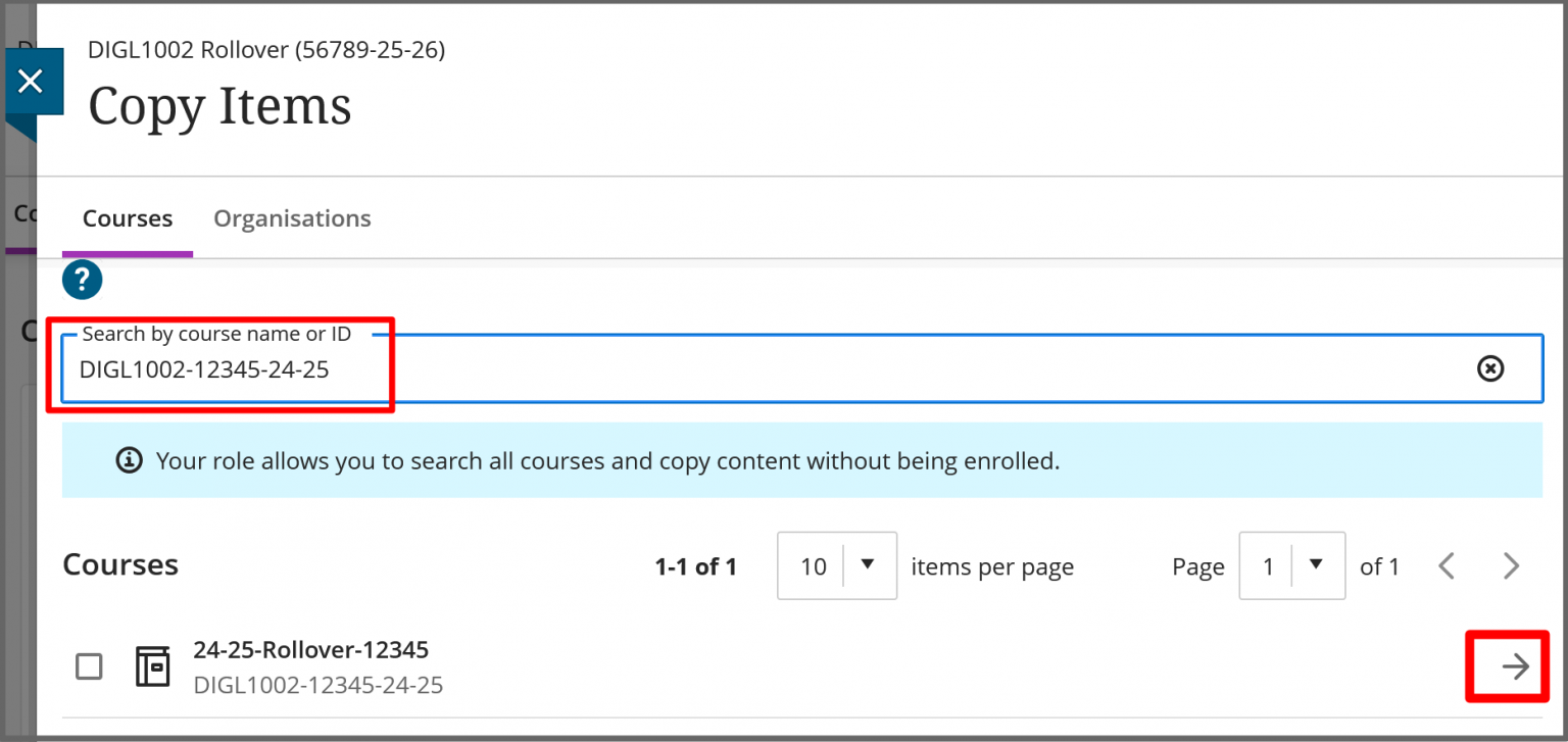 Blackboard Ultra – Copy (rollover) content from another Ultra course ...