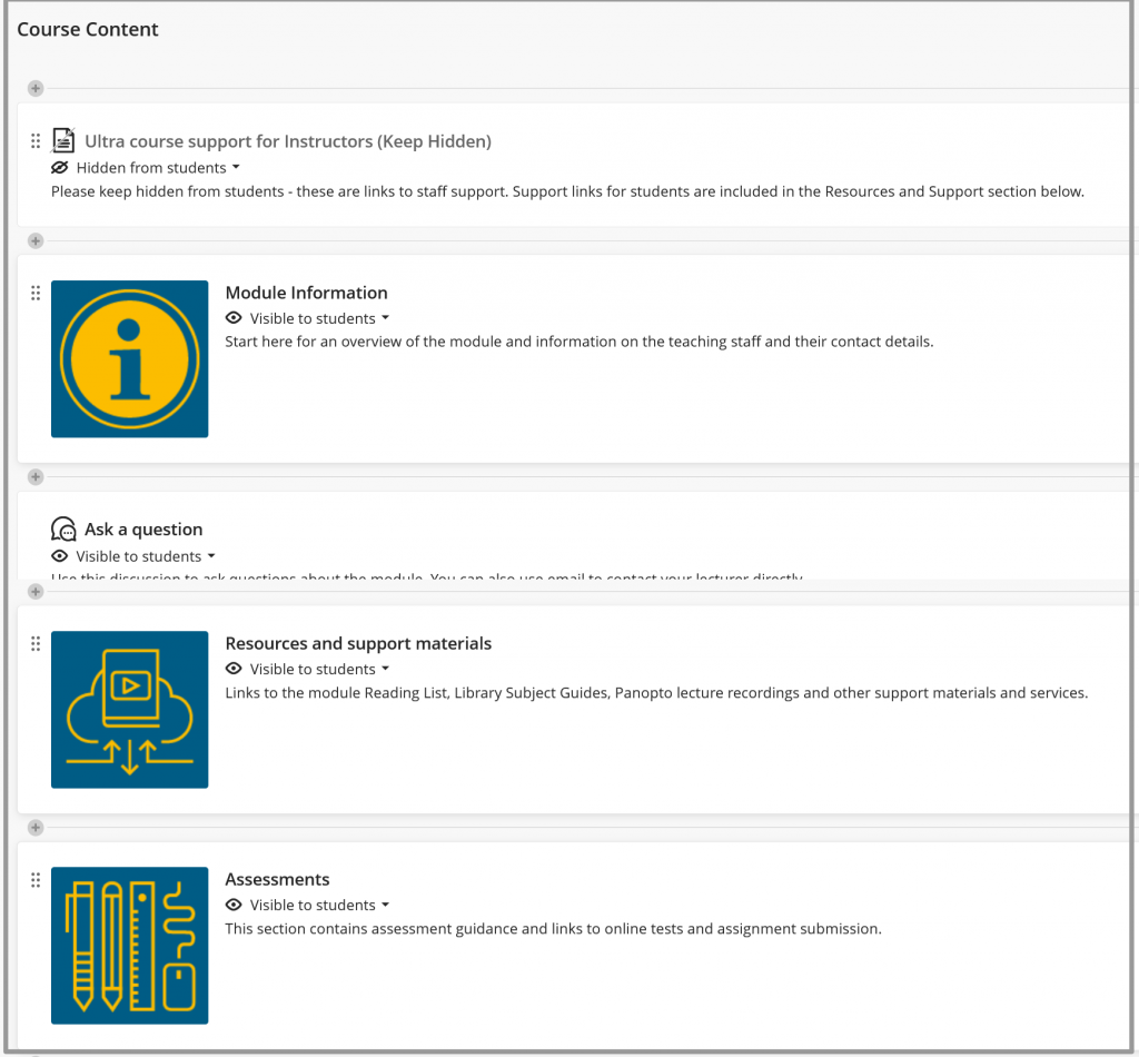 Blackboard Ultra – Copy (rollover) content from another Ultra course. – eLearning Support and ...