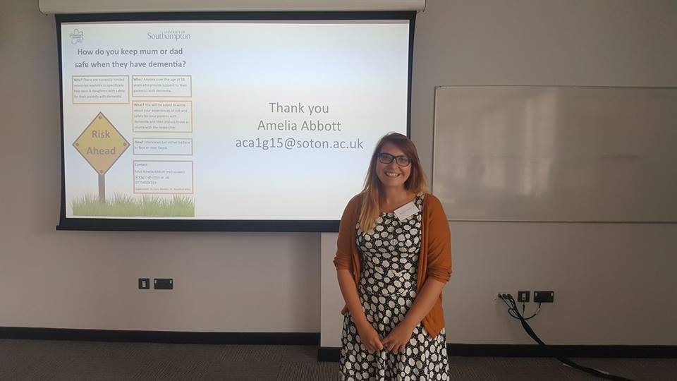 Amelia Abbott | Alzheimer's Society Doctoral Training Centre